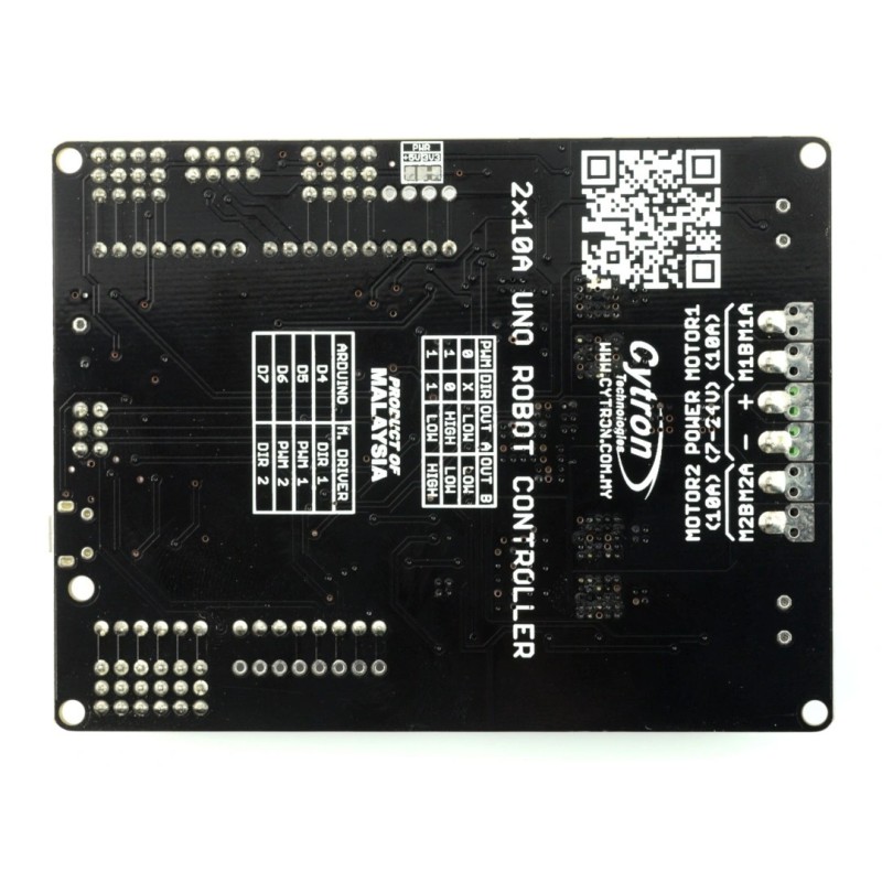 Cytron Combat Robot Controller URC10 ATmega328P + sterownik silników 24V/10A - zgodny z Arduino ...